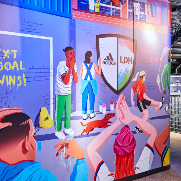 adidas Euro 2020 LDN store activation