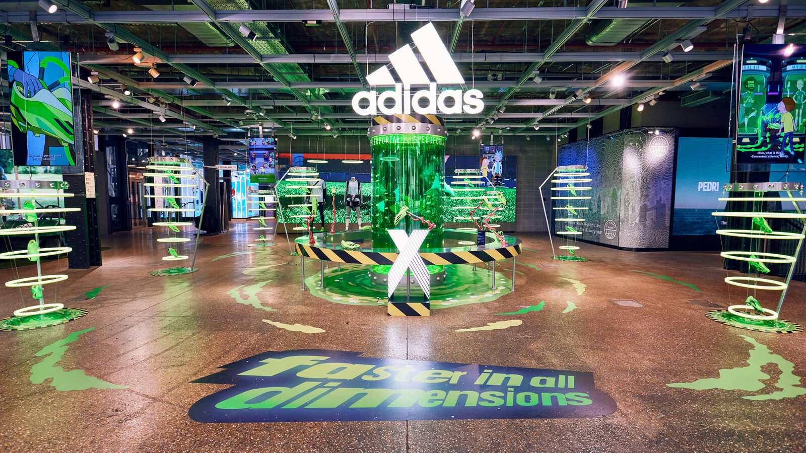 adidas: Rick and Morty Speedportal - LDN Store Activation